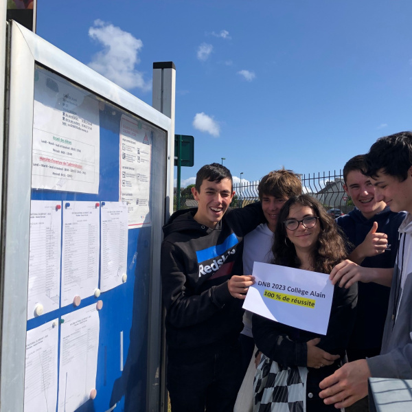 Succès total ! - Collège ALAIN